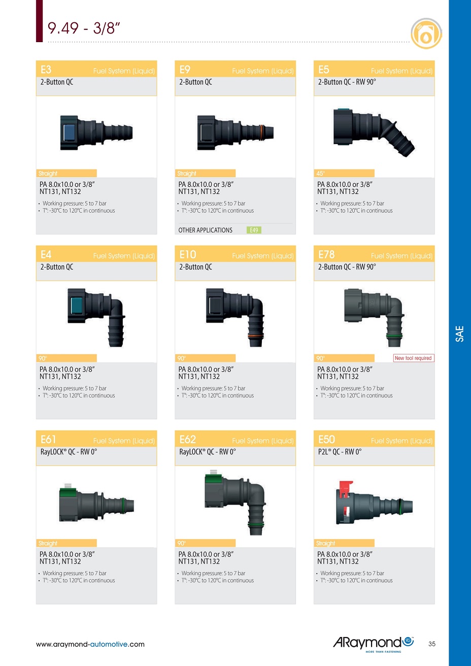 E系列尼龙快接 尼龙快接 阿诺德 1 阿诺德 维普电气